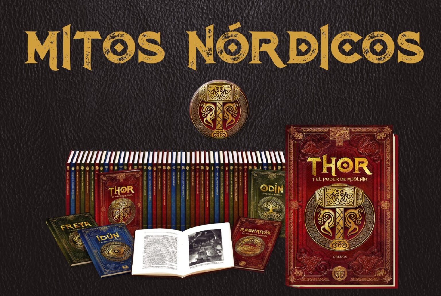 Editorial española RBA lanza nueva serie de Mitos nórdicos